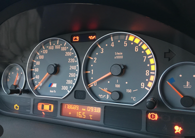 E46 M3 Cluster Conversion – AMS AutoGroup